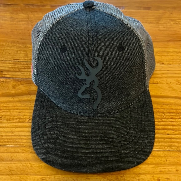 Browning | Accessories | Browning Deer Hat Dark Grey With Black Deer ...